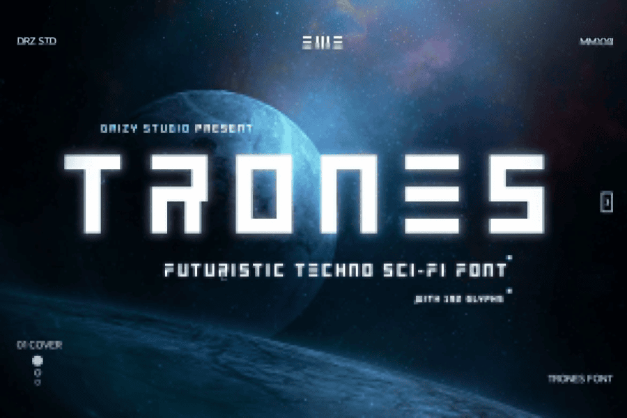 Trones Font · 1001 Fonts