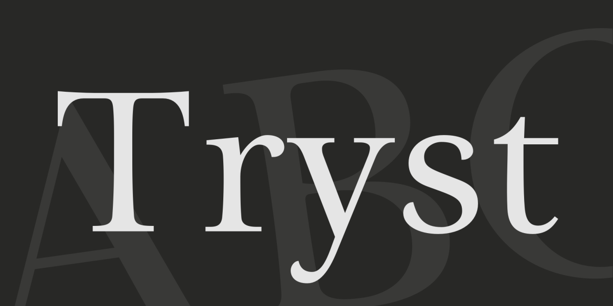 Tryst Font · 1001 Fonts