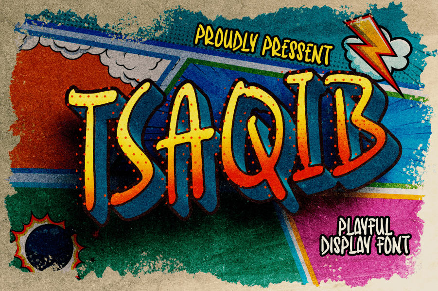 Tsaqib Font · 1001 Fonts
