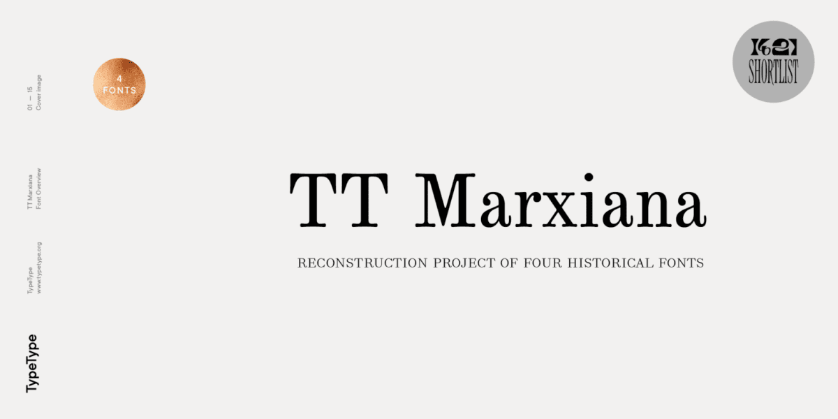 TT Marxiana Trial Font Family · 1001 Fonts