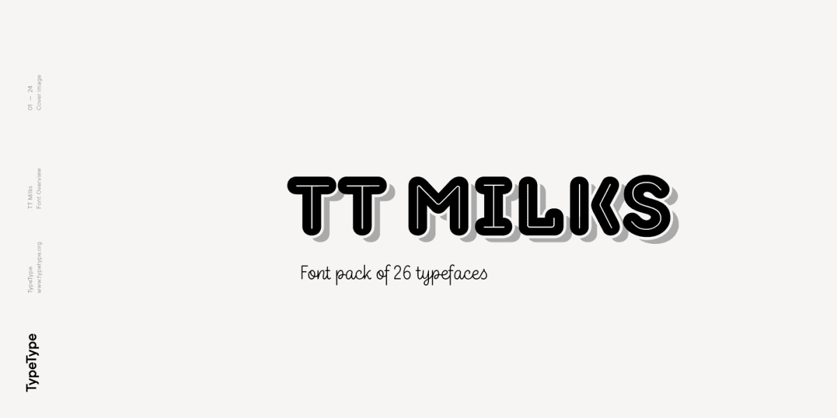 TT Milks Casual Trial Font Family · 1001 Fonts