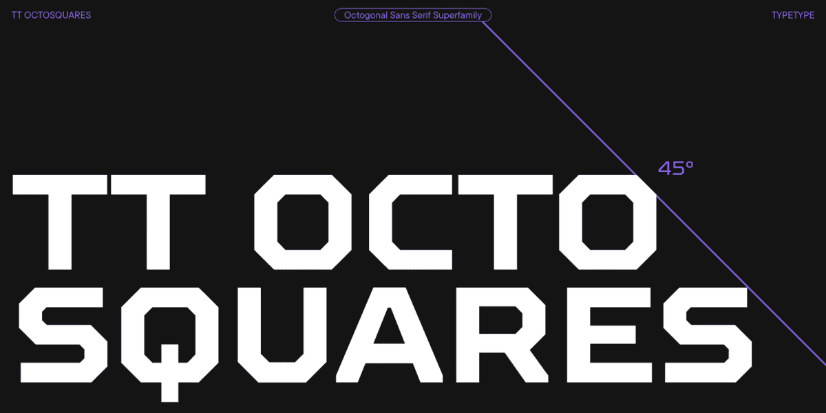 TT Octosquares Trial Font Family · 1001 Fonts