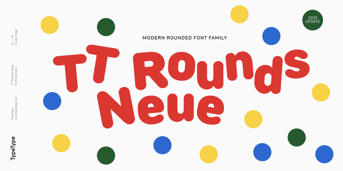 TT Rounds Neue Trial Font Family · 1001 Fonts
