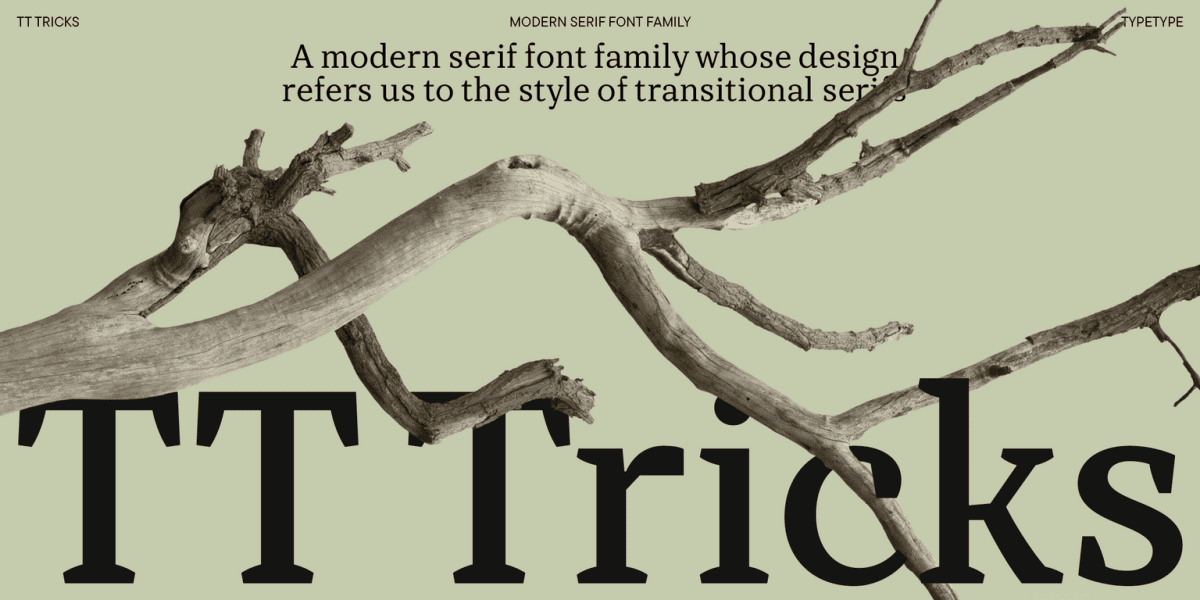 TT Tricks Trial Font Family · 1001 Fonts