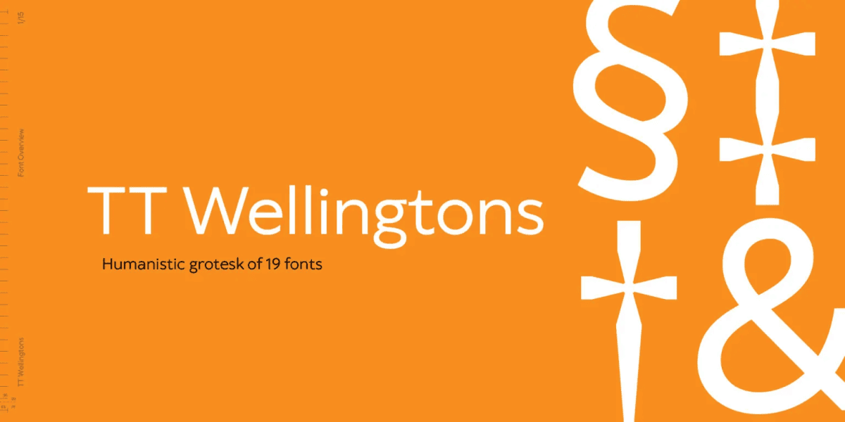 TT Wellingtons Trial Font Family · 1001 Fonts