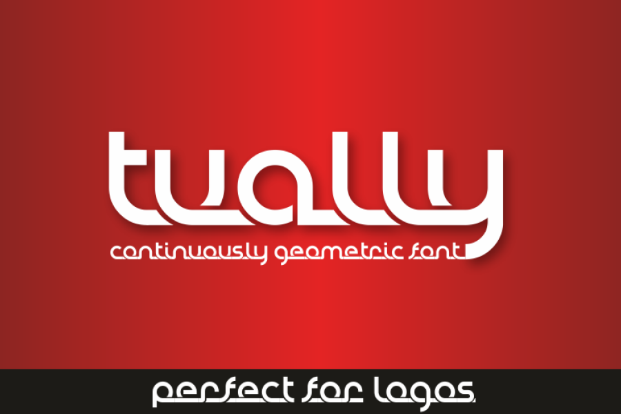 Tually Demo Font · 1001 Fonts