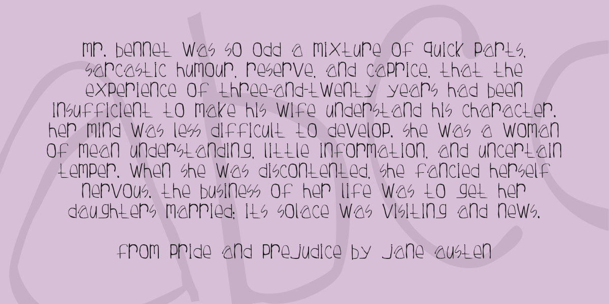 Tuesday Font · 1001 Fonts