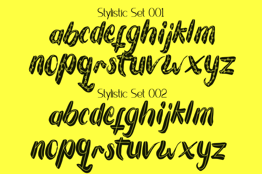 3 Free Exotic, Mixed Case, Script Fonts · 1001 Fonts