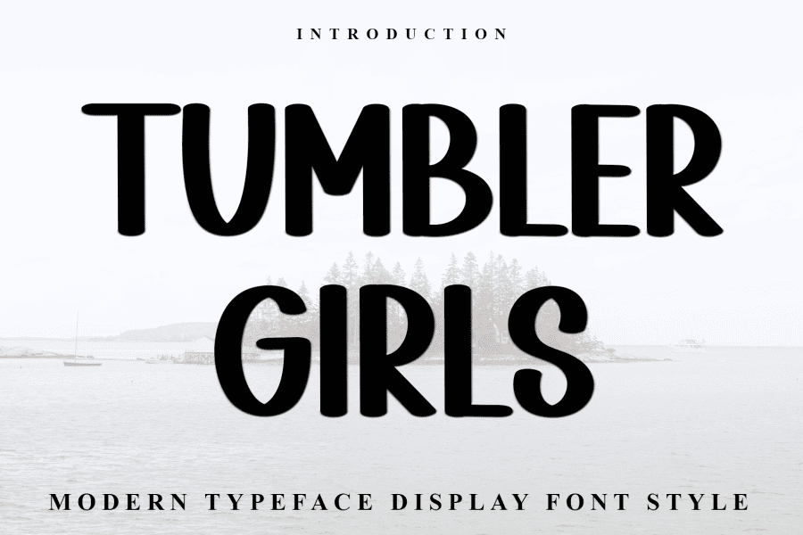TUMBLER GIRLS Font · 1001 Fonts