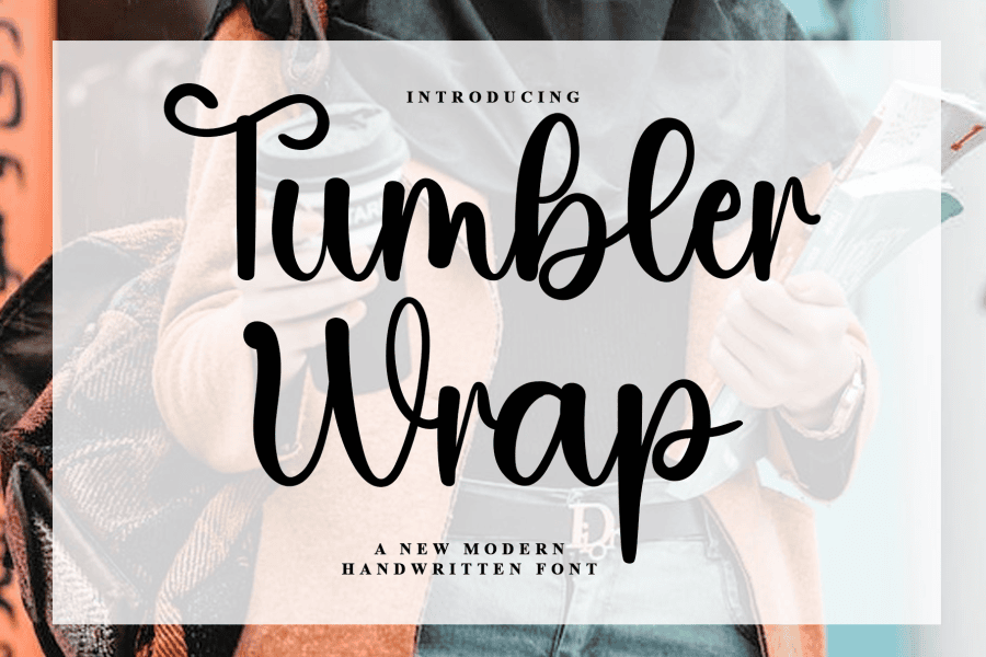 Tumbler Wrap Font · 1001 Fonts