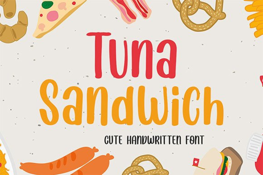 Tuna Sandwich Font · 1001 Fonts