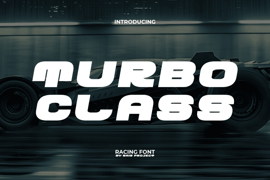 Turbo Class Demo Font · 1001 Fonts