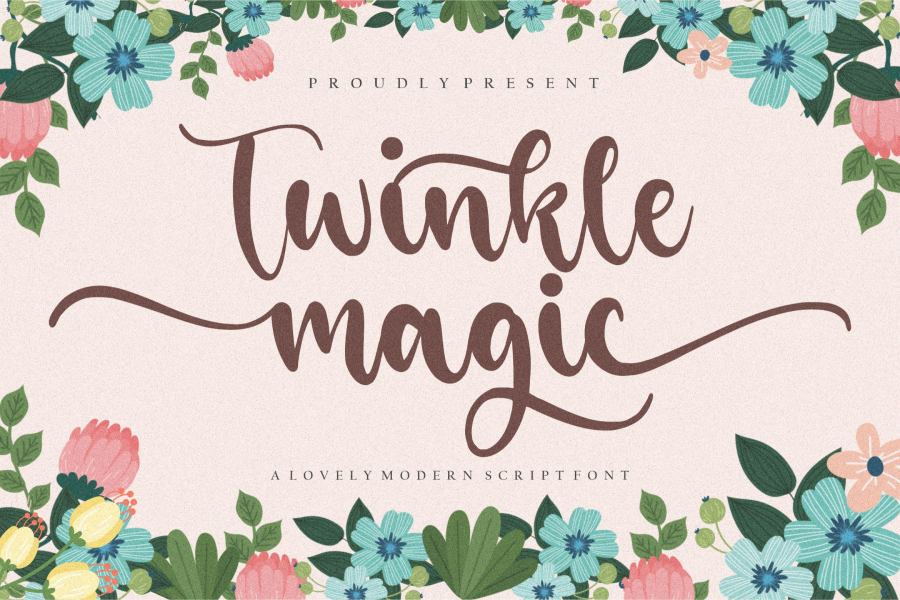 Twinkle Magic Demo Version Font · 1001 Fonts
