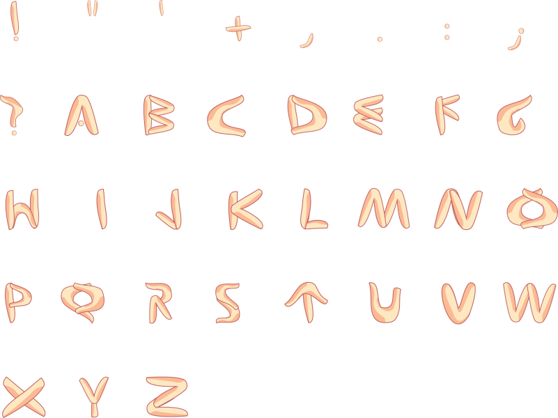 Twisting Fingers Font · 1001 Fonts