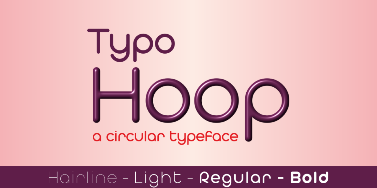 Typo Hoop Font Family · 1001 Fonts