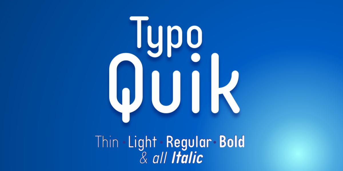 Typo Quik Font Family · 1001 Fonts
