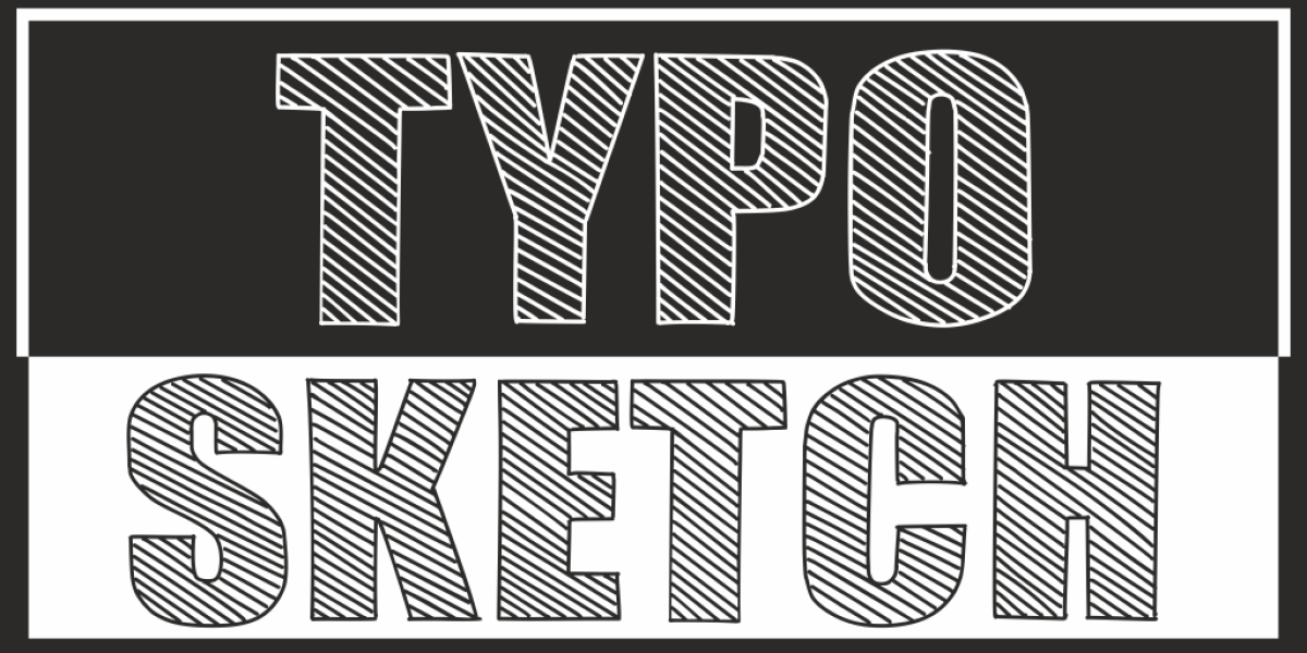 TYPO SKETCH DEMO Font · 1001 Fonts