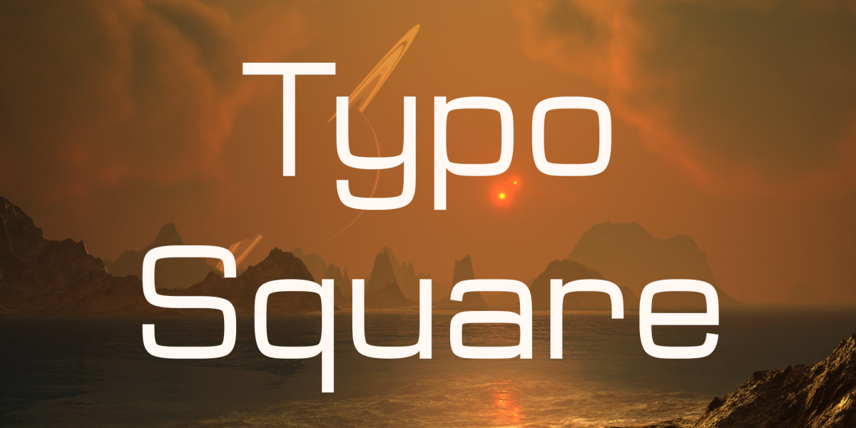Typo Square Font Family · 1001 Fonts