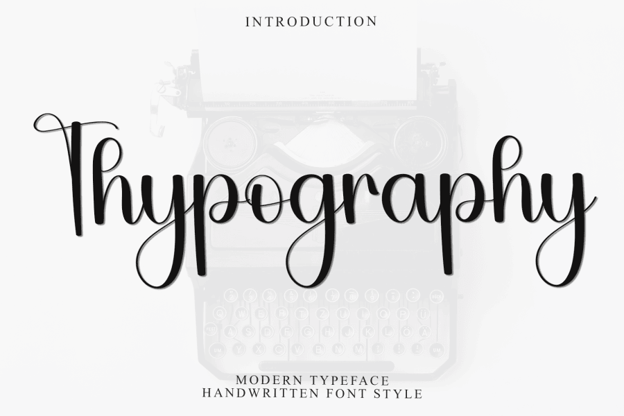 Typology Font · 1001 Fonts