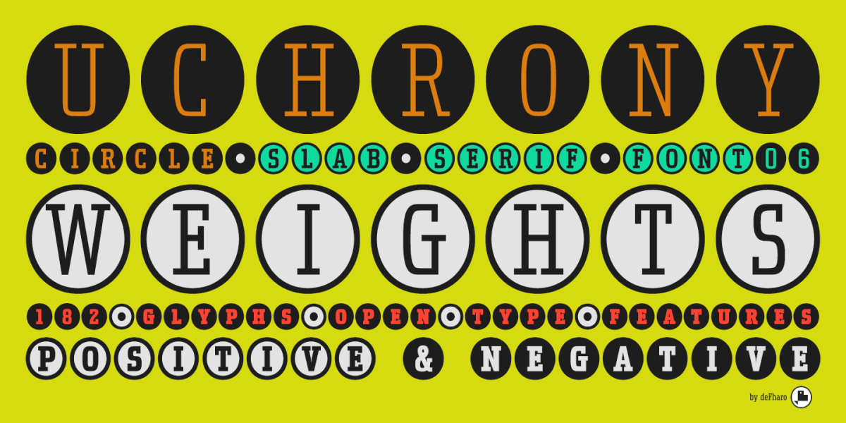 21 Free Circled Fonts · 1001 Fonts