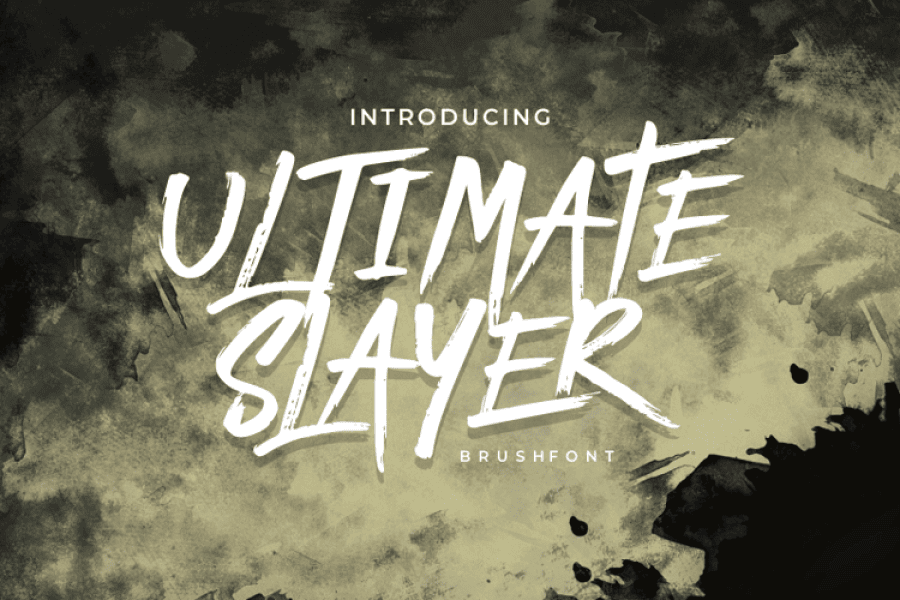 ULTIMATE SLAYER Font · 1001 Fonts