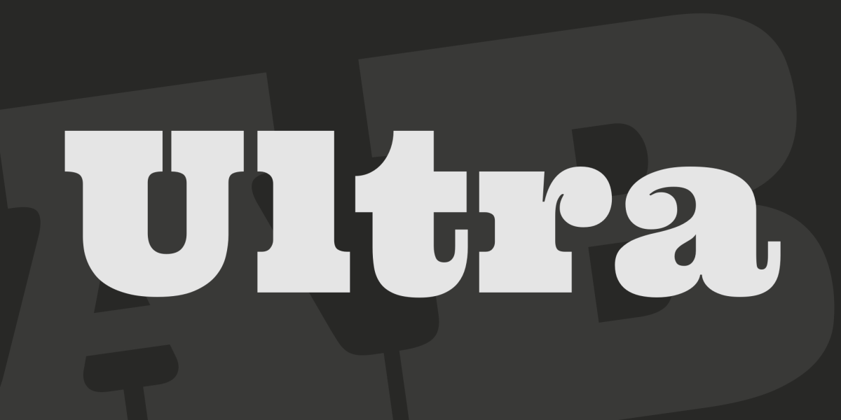 Ultra Font · 1001 Fonts