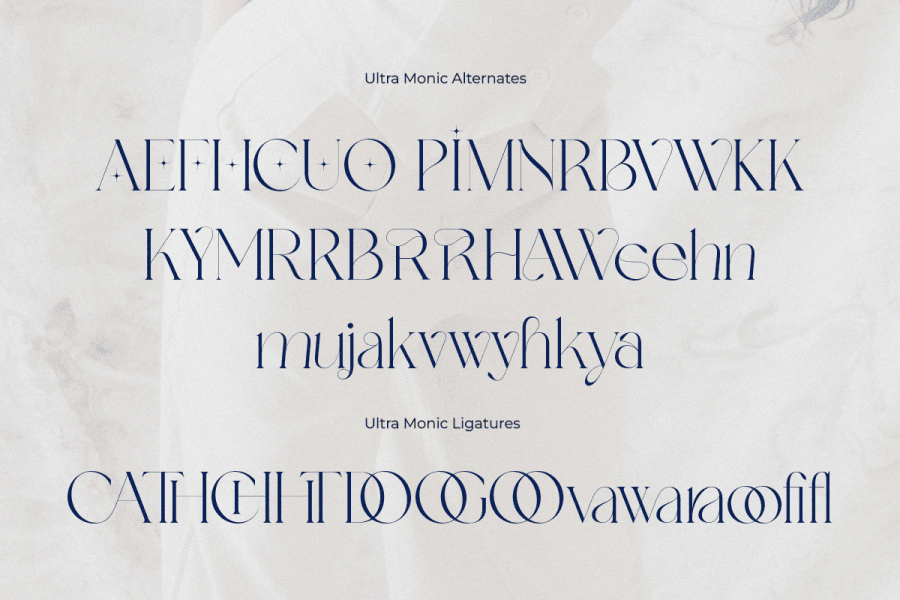 Ultra Monic Lite Edition Font · 1001 Fonts