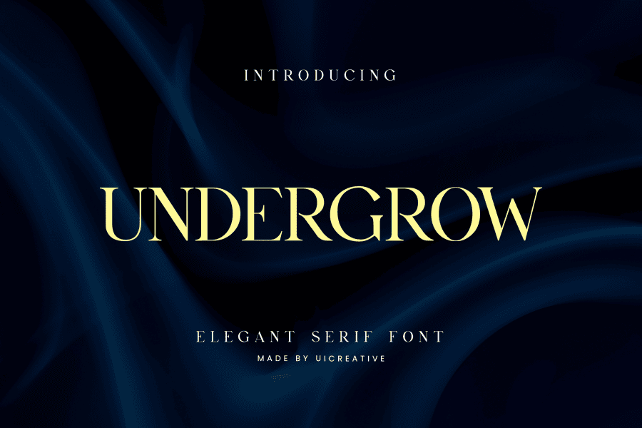 Undergrow Font · 1001 Fonts