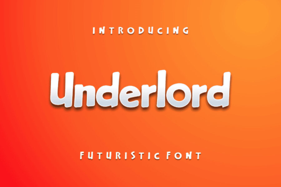 Underlord Font · 1001 Fonts