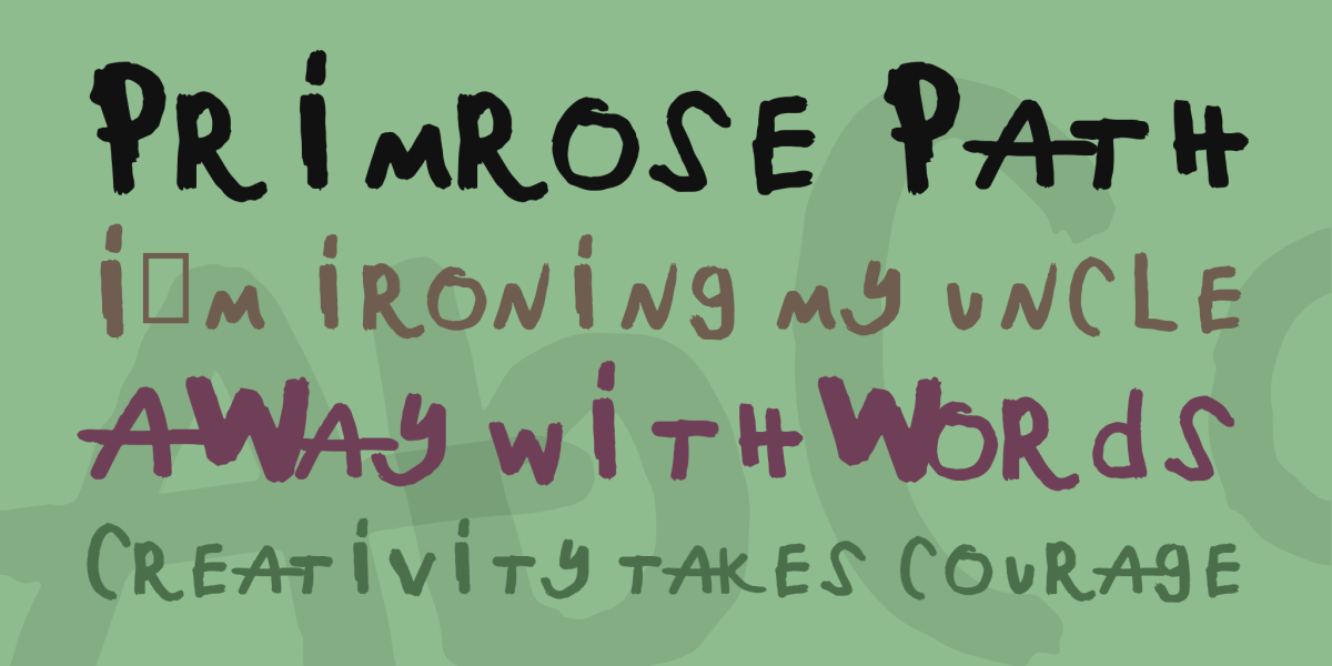 Unhinged Sans Font · 1001 Fonts
