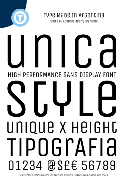 Unica One Font · 1001 Fonts