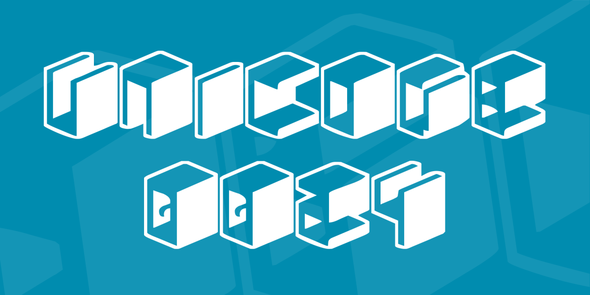 10 Free &, Blocky Fonts · 1001 Fonts