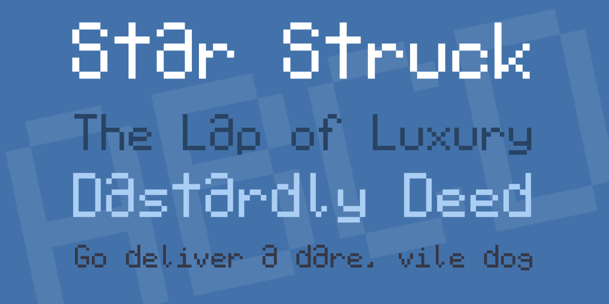 unicode 00xx square Font · 1001 Fonts