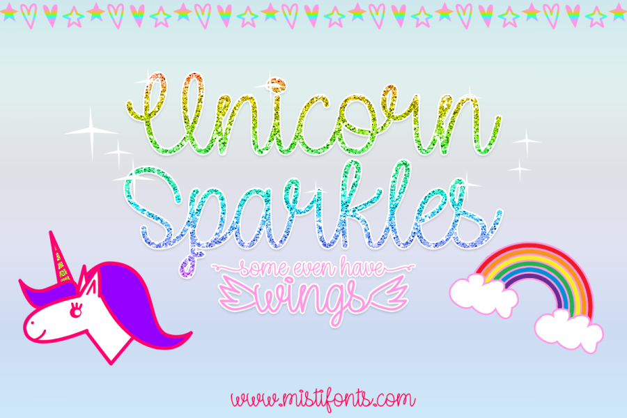 4 Free Cute, Monoline, Unicorn Fonts · 1001 Fonts