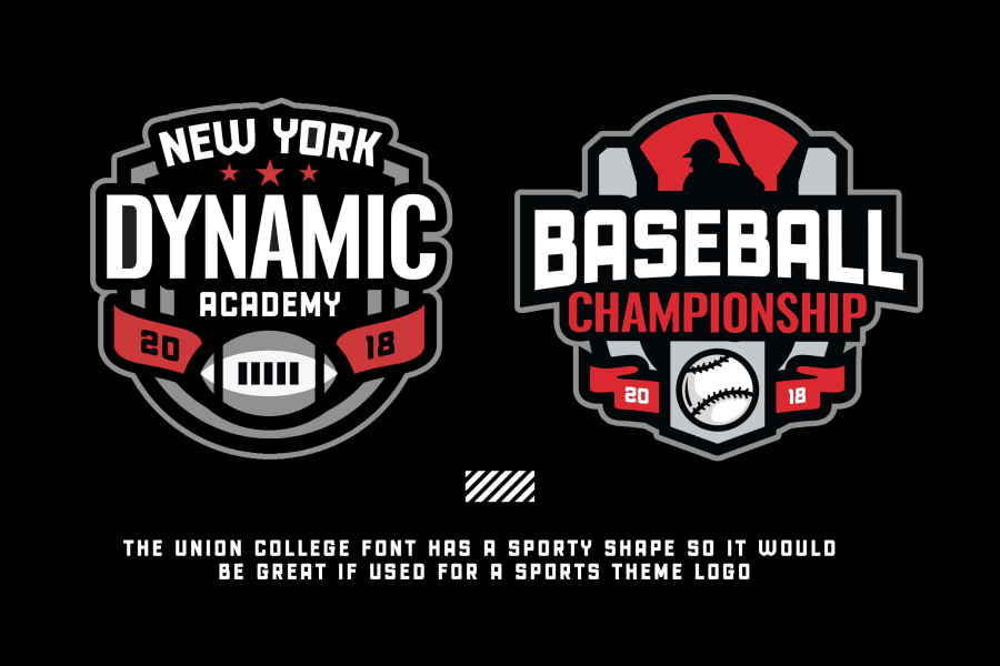 Union College Font Family · 1001 Fonts