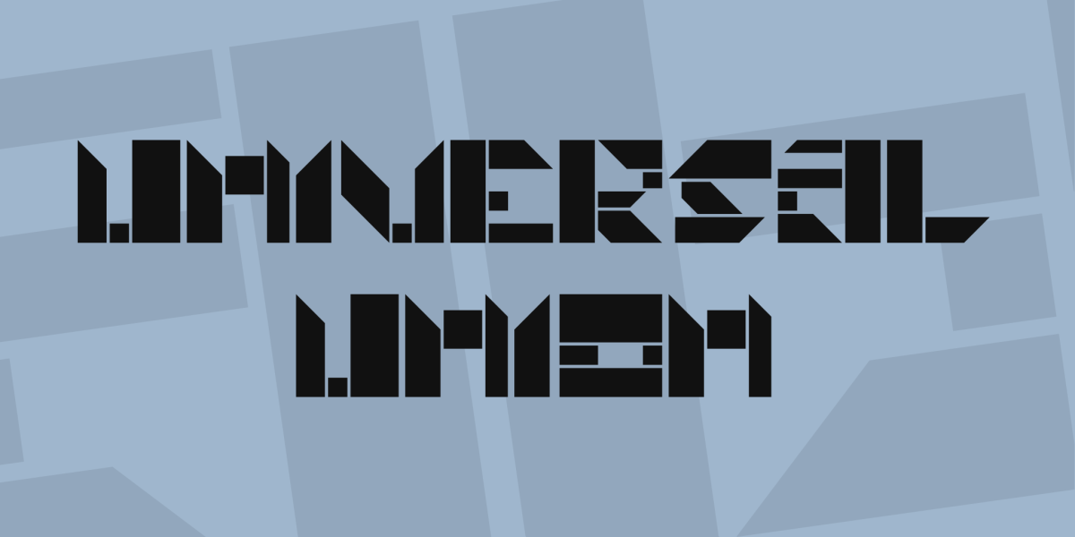 Universal Union Font · 1001 Fonts