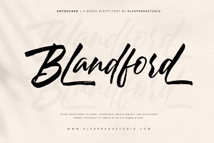 Untouched Font · 1001 Fonts