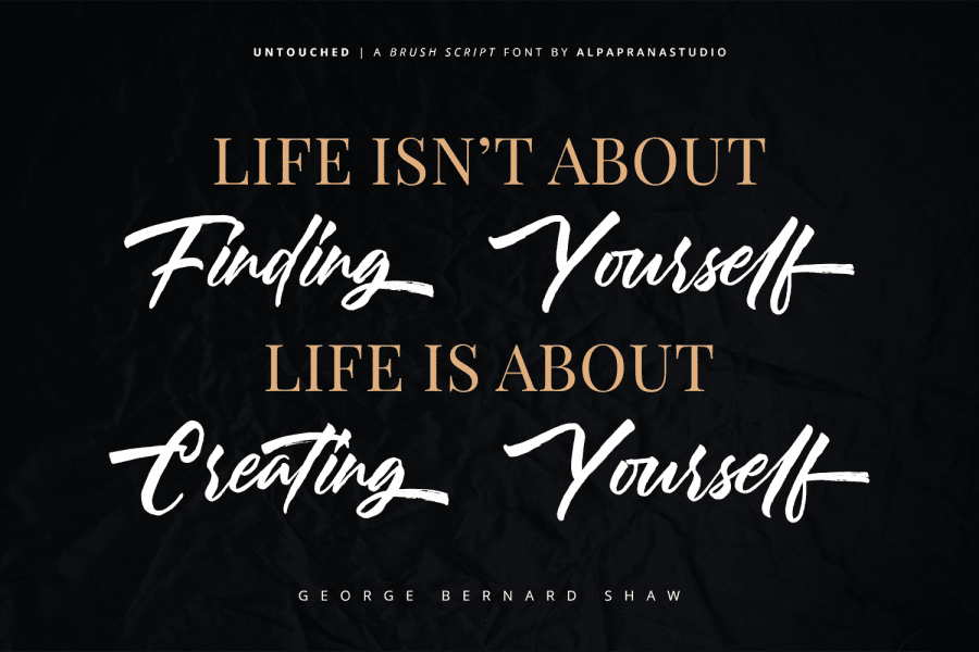 Untouched Font · 1001 Fonts