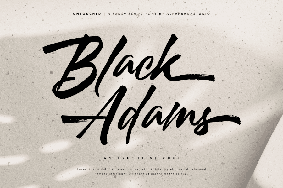 Untouched Font · 1001 Fonts