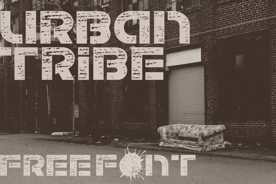 1 Free Dystopian, Raw, Spliced Font · 1001 Fonts