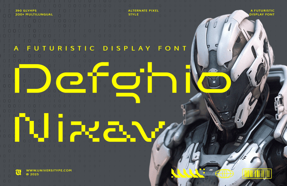 1 Free High-tech Aesthetic Font · 1001 Fonts