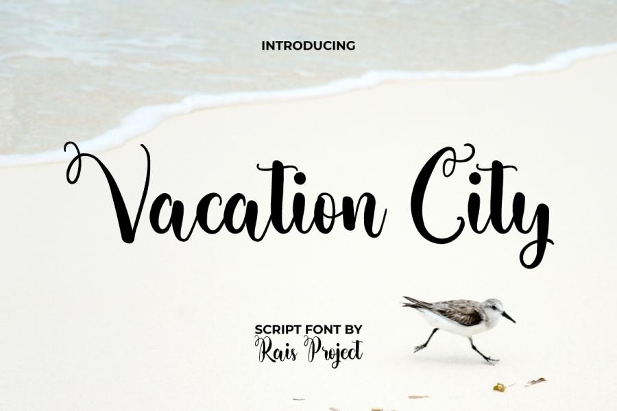 Vacation City Demo Font · 1001 Fonts