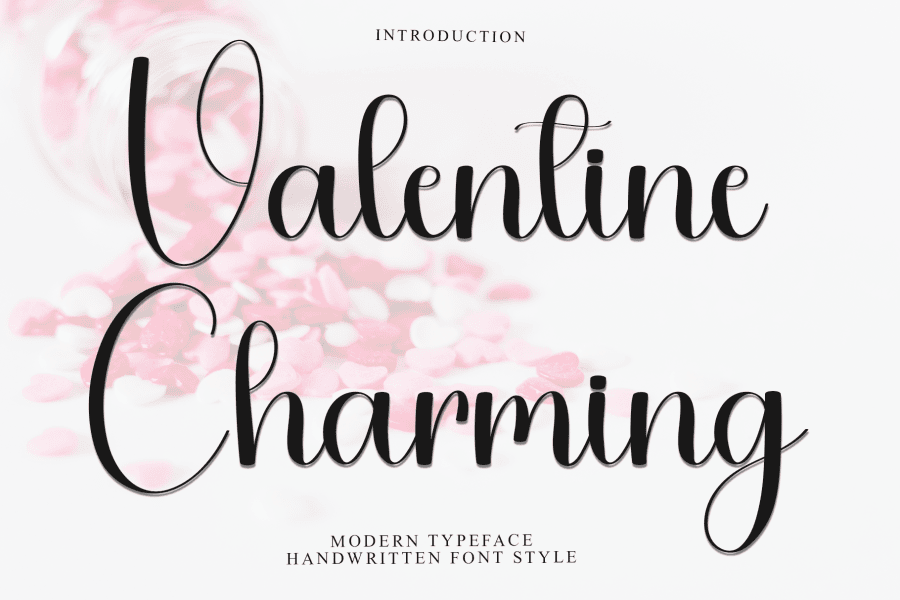 Valentine Charming Font · 1001 Fonts