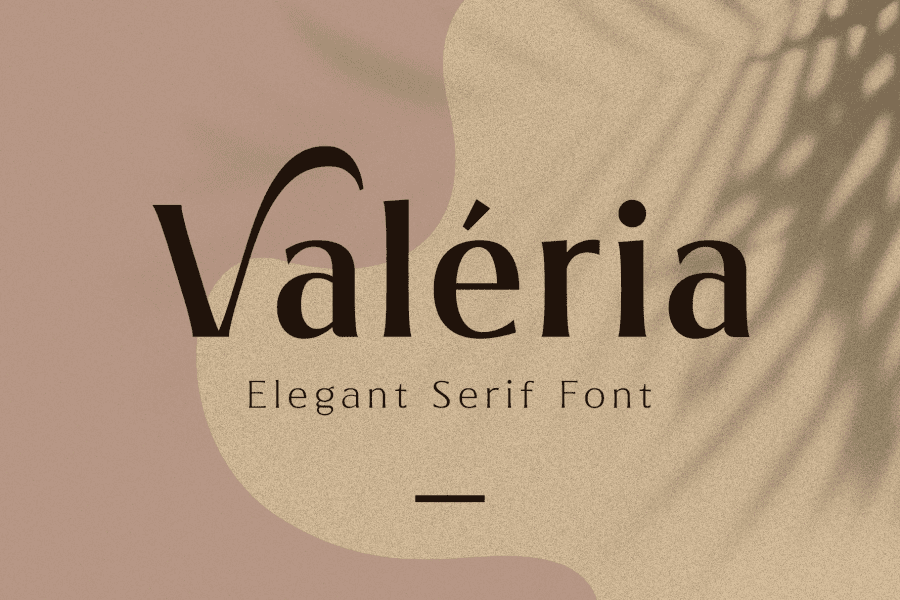 Valeria Font · 1001 Fonts