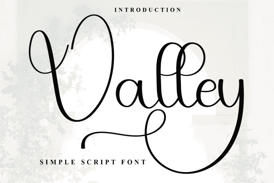 Valley Font · 1001 Fonts