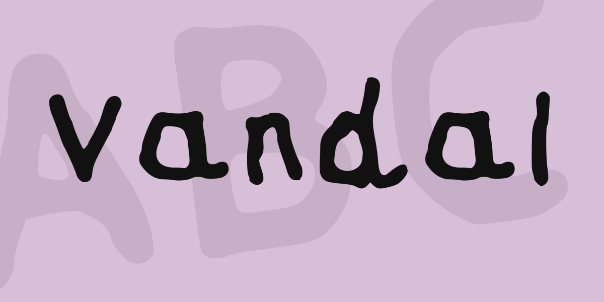 Vandal Font · 1001 Fonts