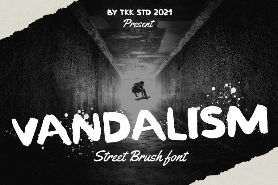 Vandalism Font · 1001 Fonts
