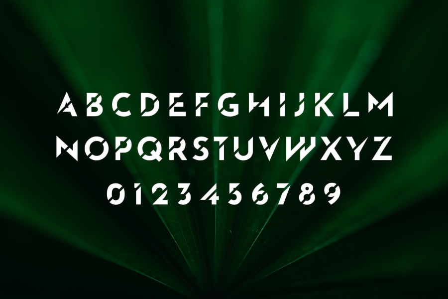 28 Free Cut Fonts · 1001 Fonts