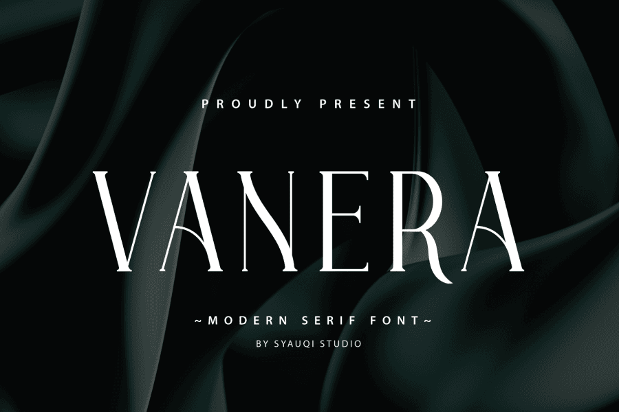 Vanera Font · 1001 Fonts