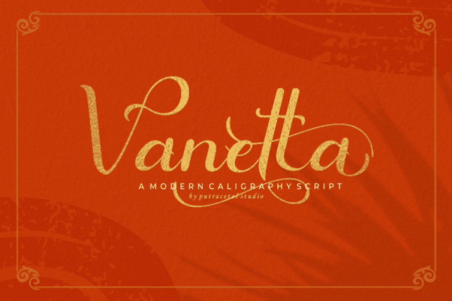 Vanetta Font · 1001 Fonts